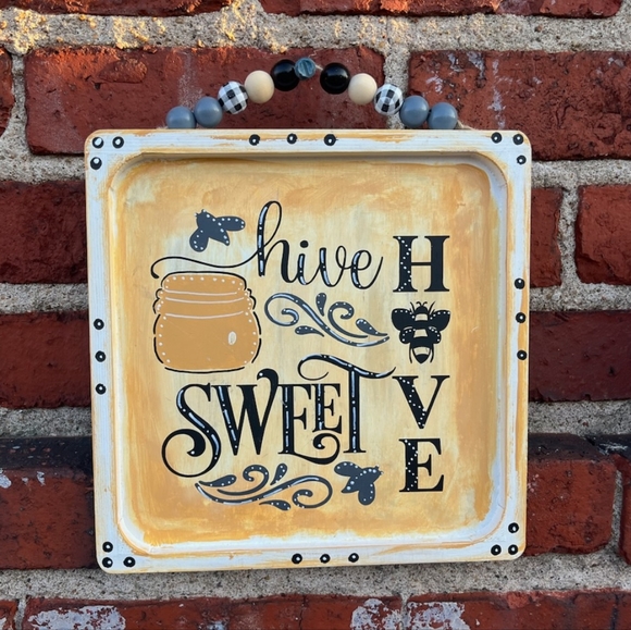 Spangler Signature Signs | Wall Decor | Hive Sweet Hive Handpainted ...